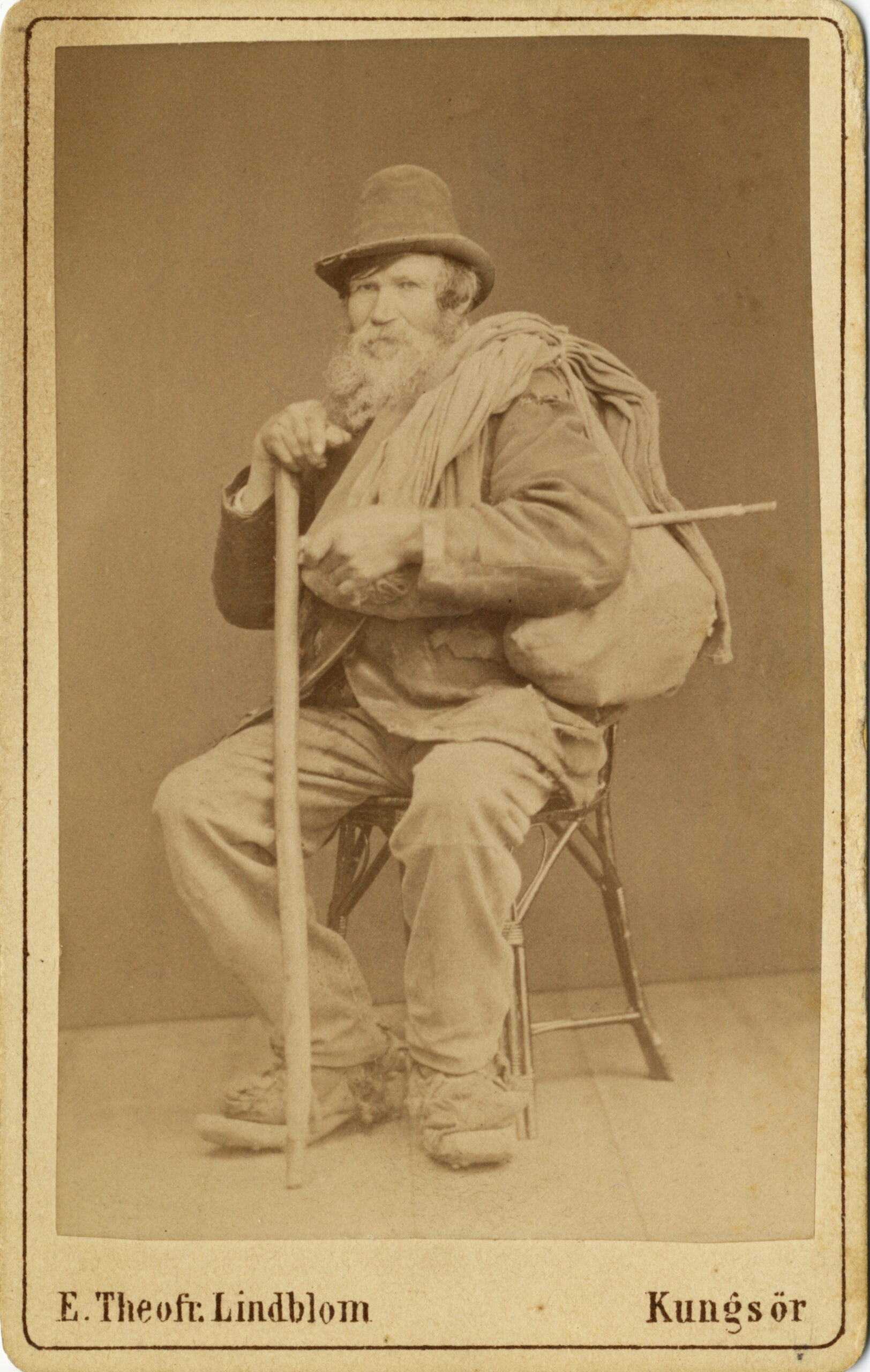 Porträtt av en fattig man - Länskällan